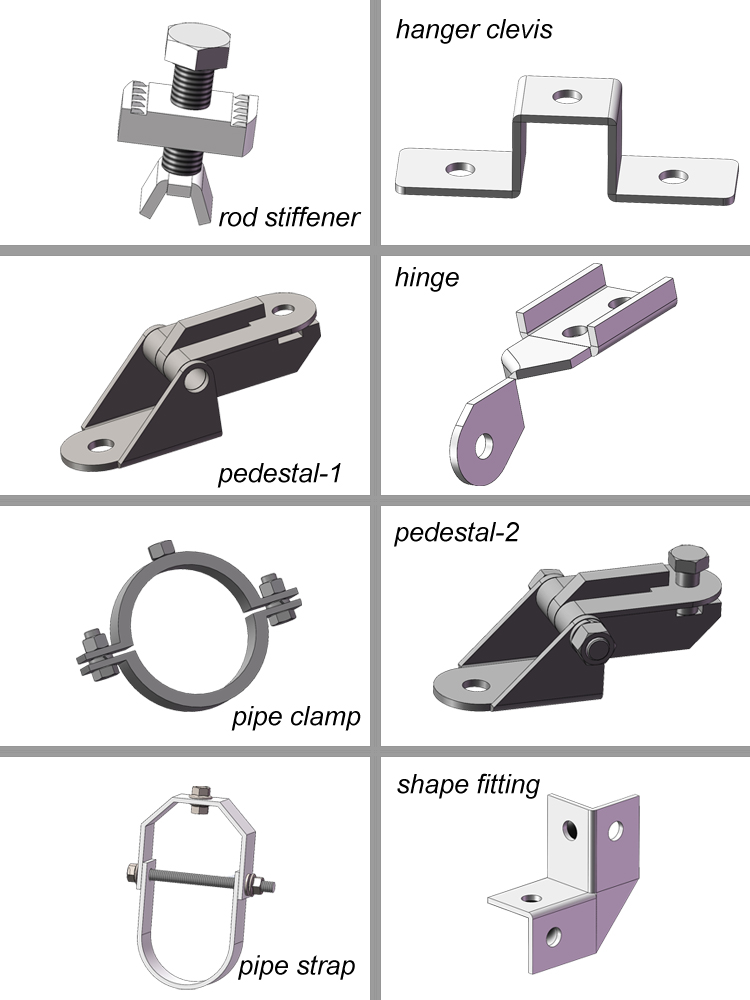 Anti-Seismic Bracing System Cold Rolled Building Material C Bracket C ...